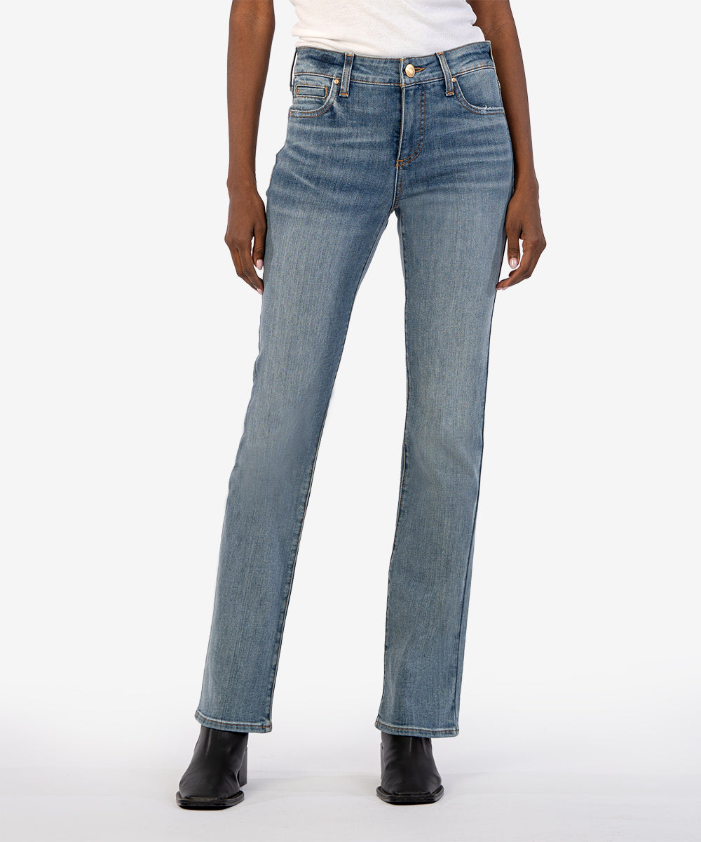 Natalie High Rise Fab Ab Bootcut - Composed Wash | Kut from the Kloth ...