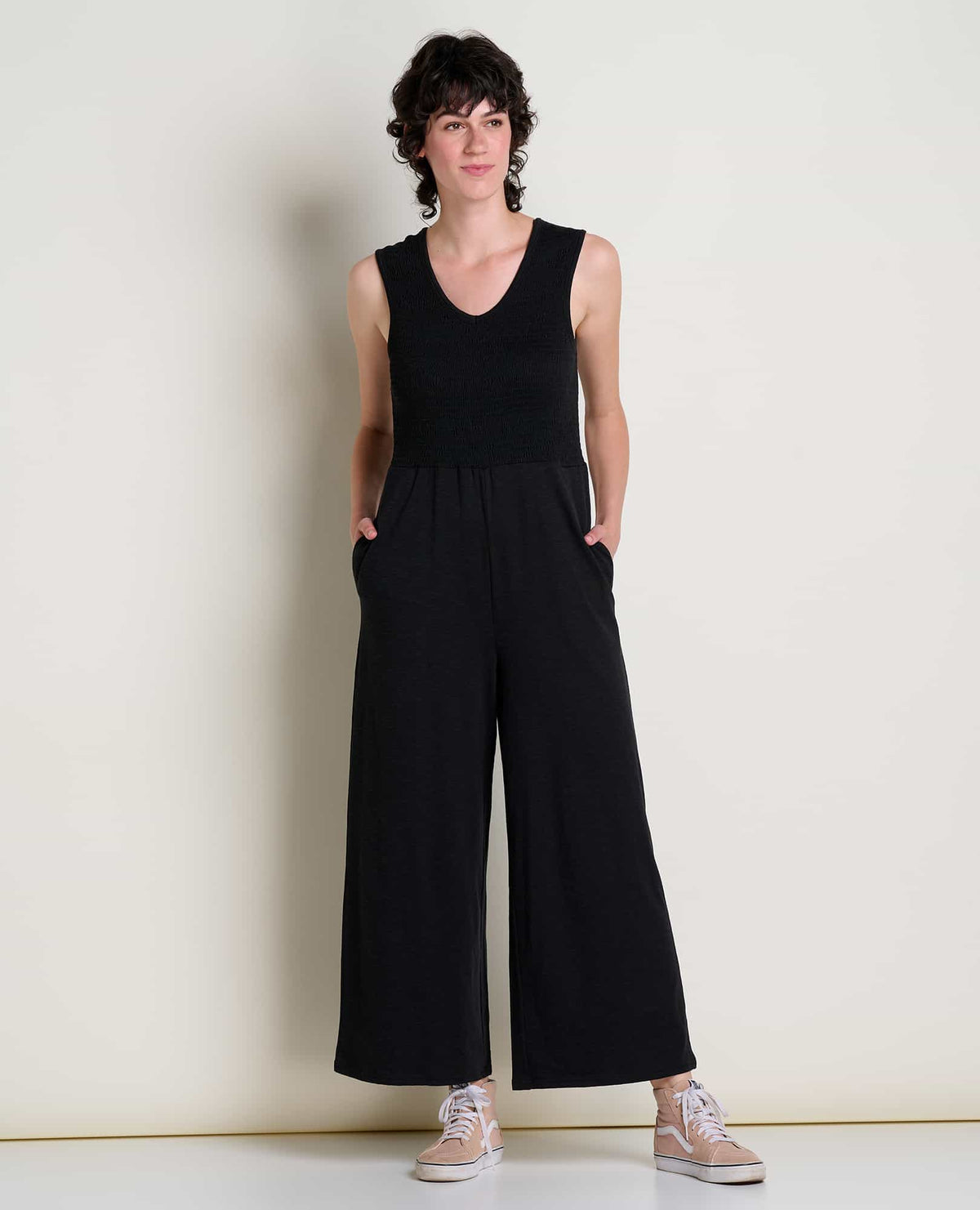 Gemina Sleeveless Jumpsuit | Toad&Co | T1782401 — Indigo Blues & Co.
