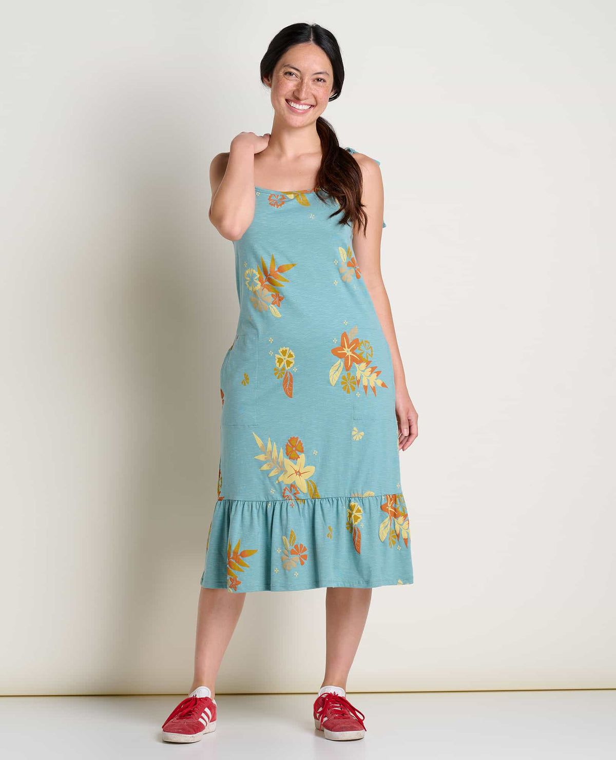 Dandelion Midi Dress | Toad&Co | T1782403 — Indigo Blues & Co.
