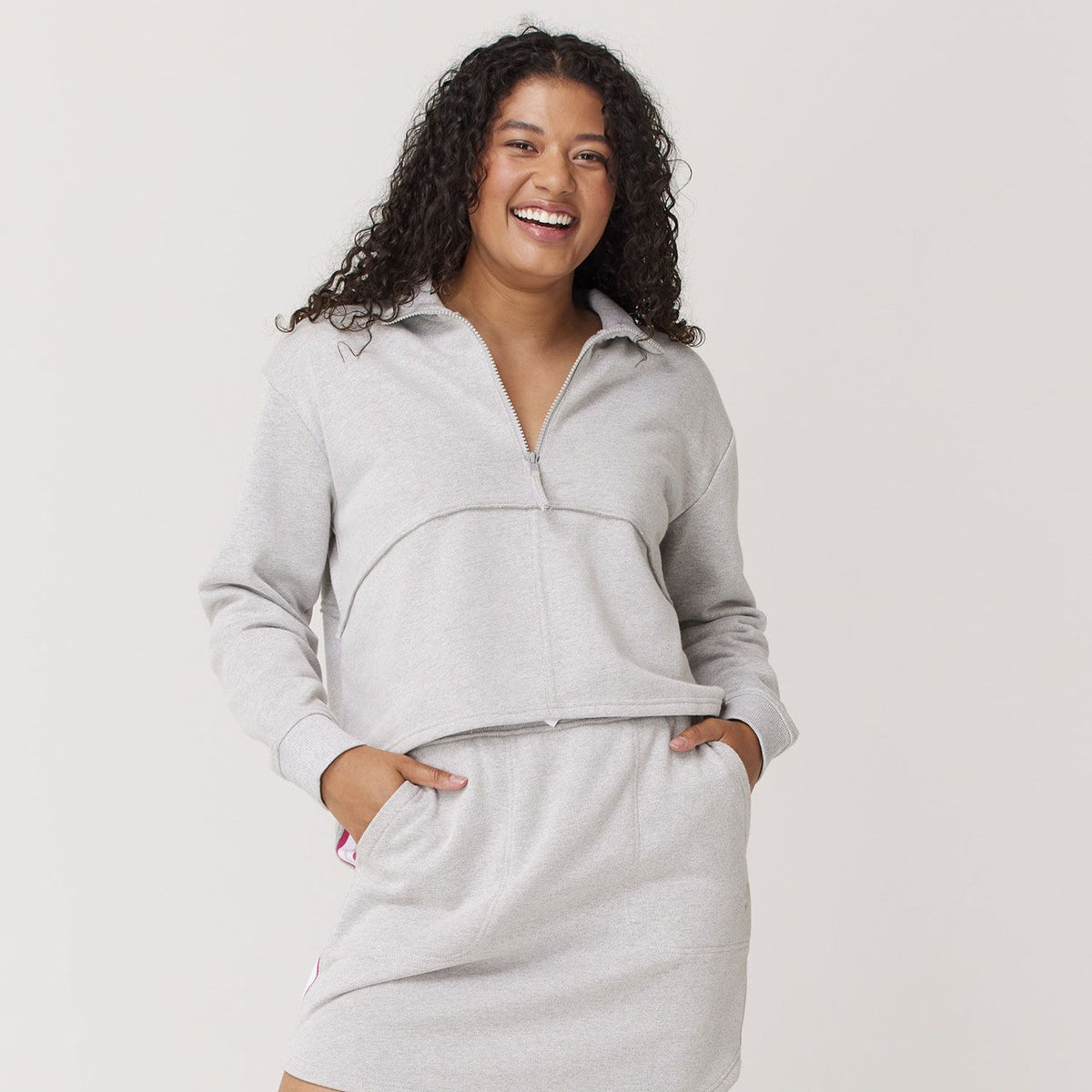 Holly Half Zip Pullover | Krimson Klover | S24302 — Indigo Blues & Co.