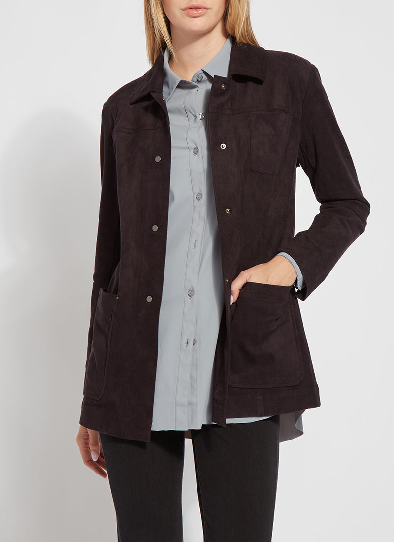 Harriet Suede Jacket — Indigo Blues & Co.