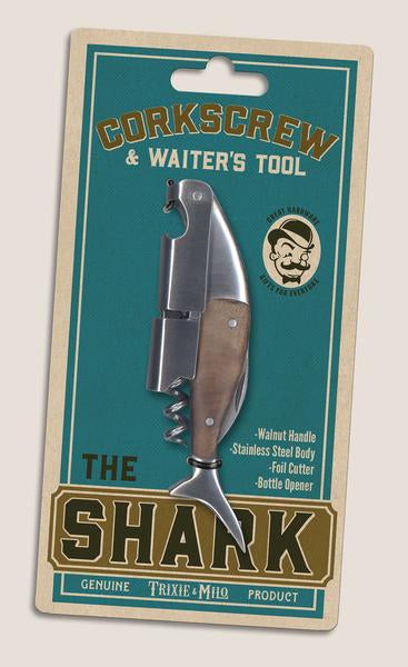 The Shark Corkscrew & Waiter's Tool — Indigo Blues & Co.